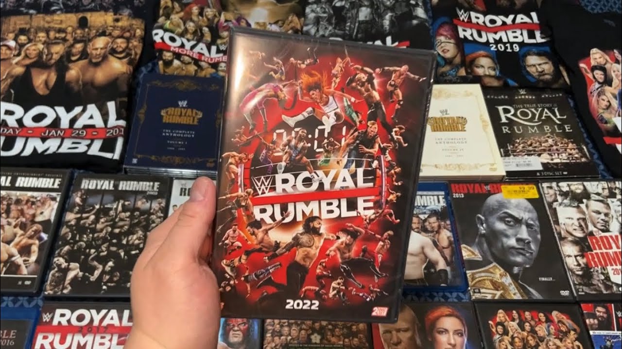 Royal Rumble 2022 DVD Review & Collection - YouTube