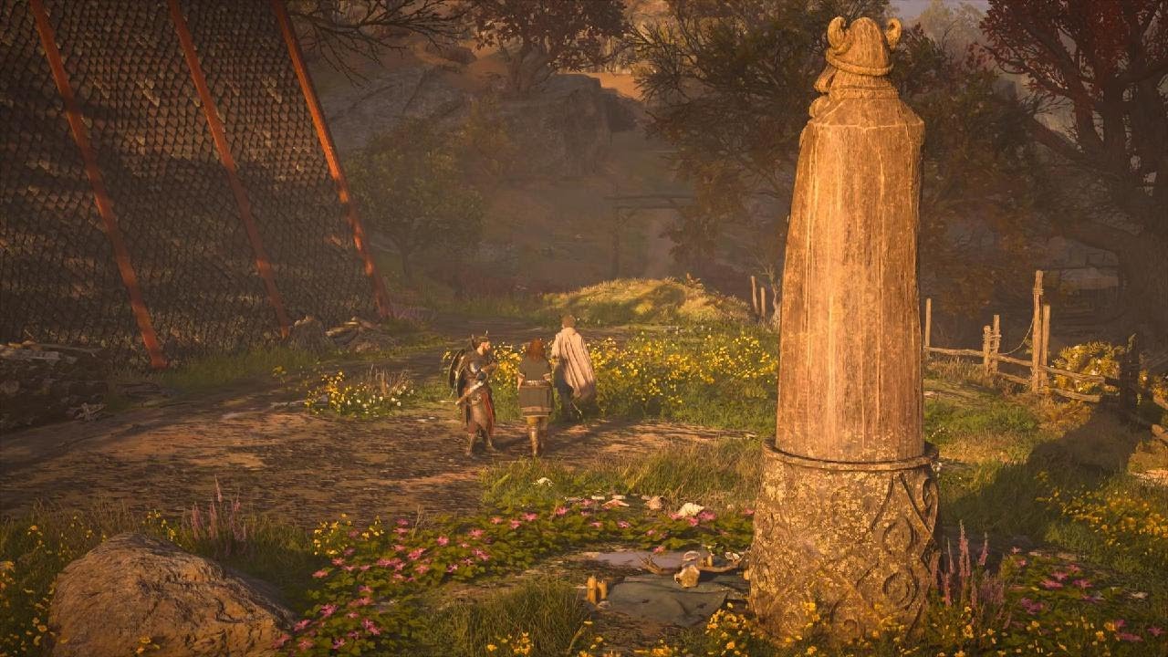 AC Valhalla Salve For A Fresh Wound Quest Meet SWANBURROW HUNWALD Lover ...