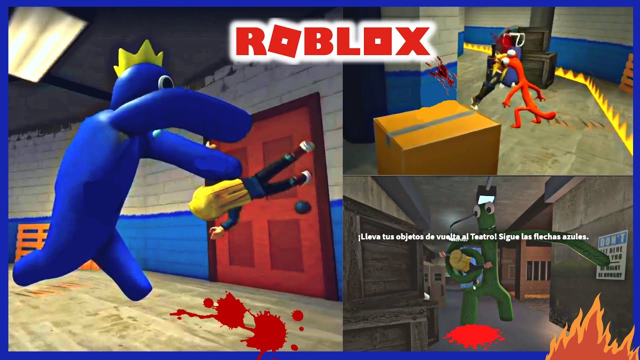 ROBLOX RAINBOW FRIENDS JUMPSCARES / WITNESS IN THIRD AND FIRST PERSON ...