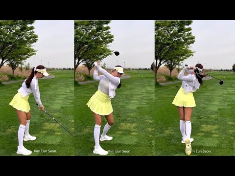 Kim Eun Seon ProGolfSwing - YouTube