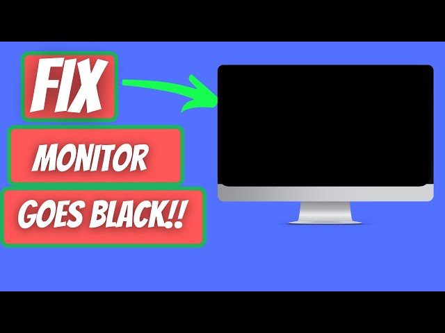 Computer Virus Screen Goes Black