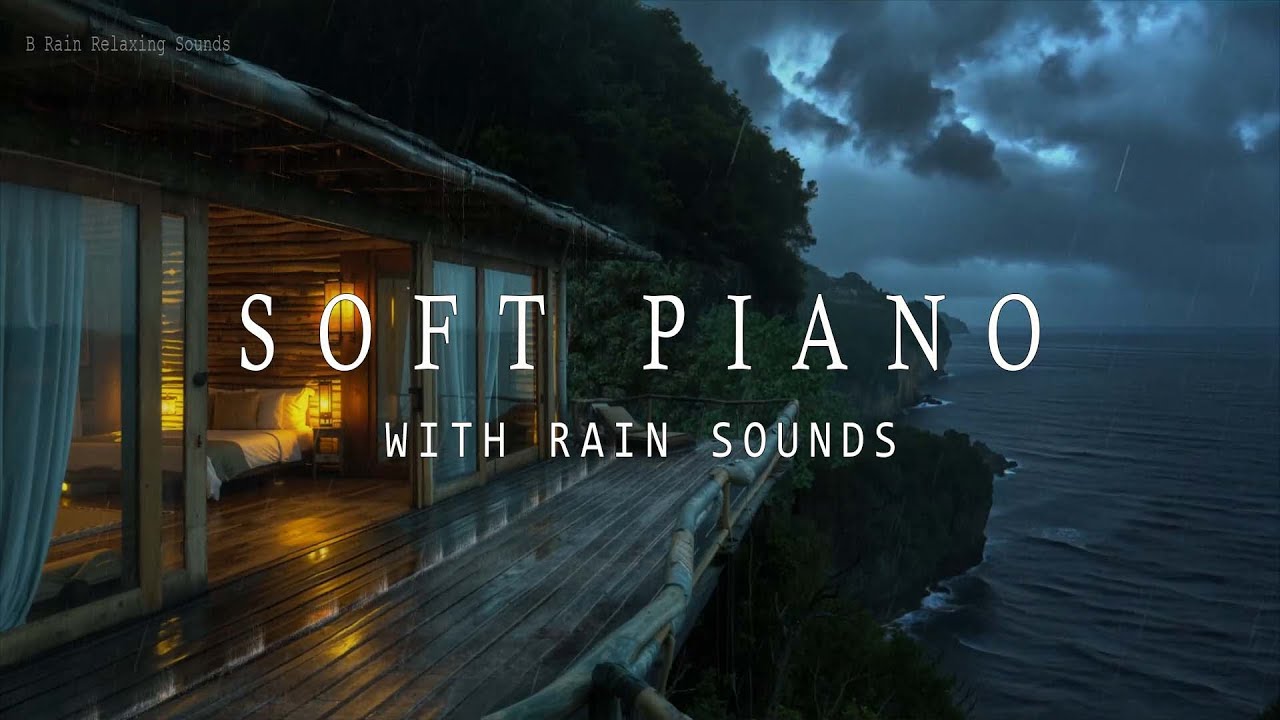 Luxury Cliffside Cabin with Ocean View 🌊🌧️ Cozy Rainy Night Escape ...