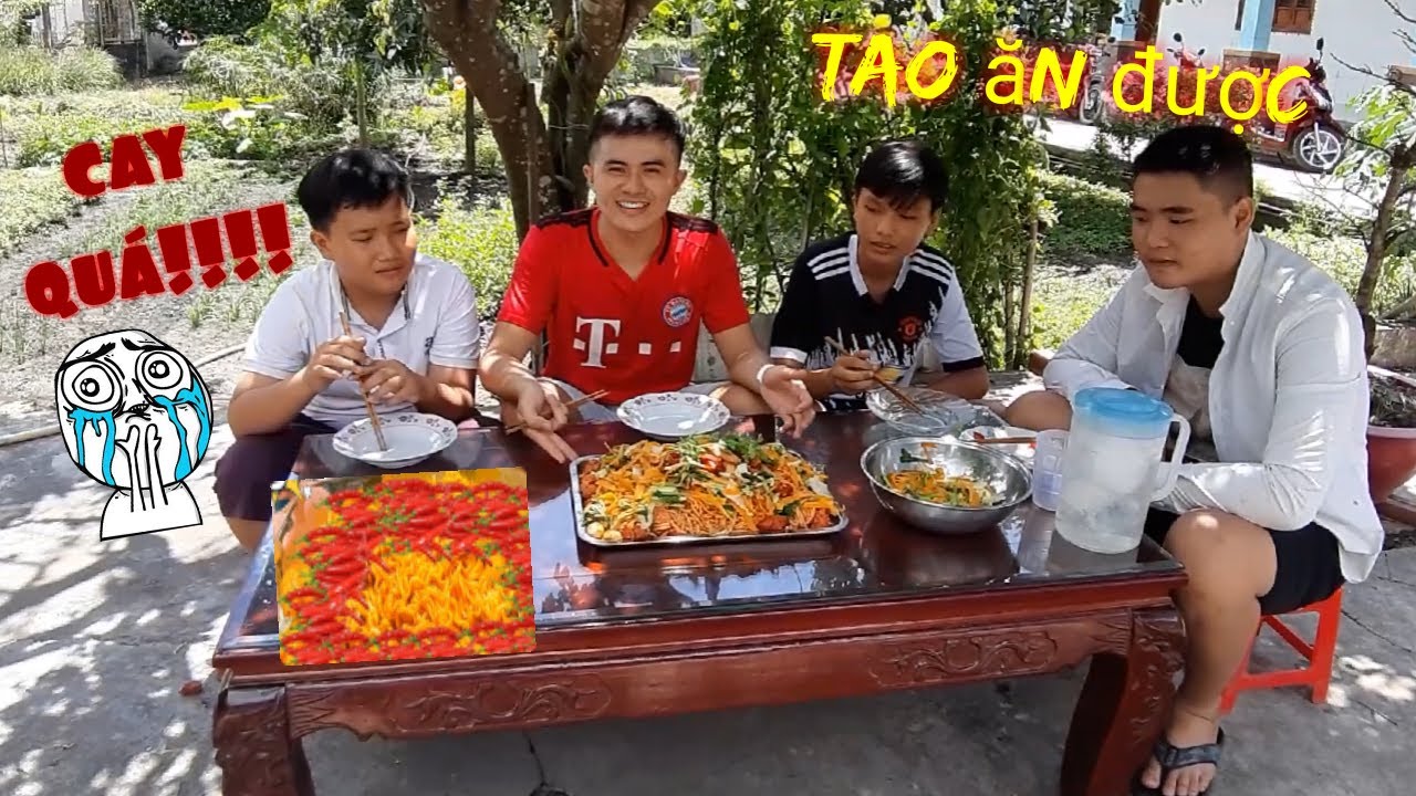 Thế Đại | Mâm Mì Cay Cấp Độ 7 Siêu Khổng Lồ -Spicy noodles level 7 ...