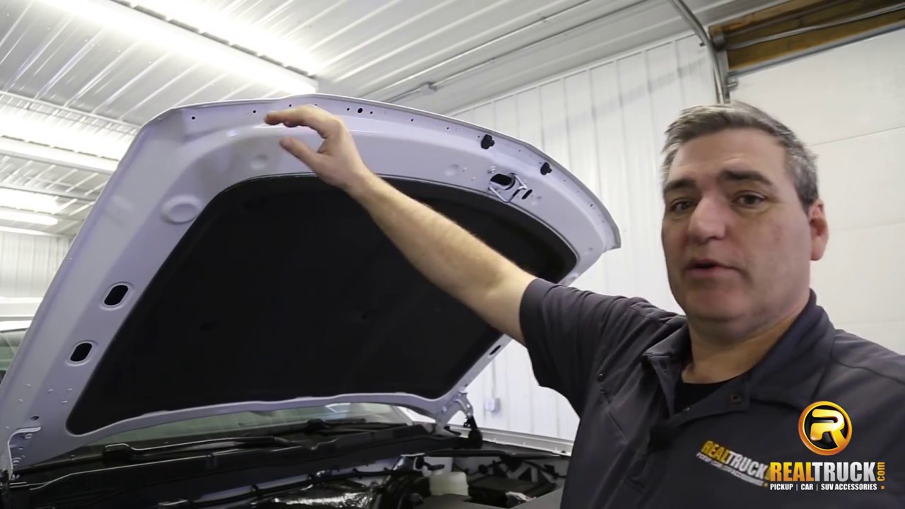 How to Install the EGR Matte Black Superguard Bug Shield - YouTube