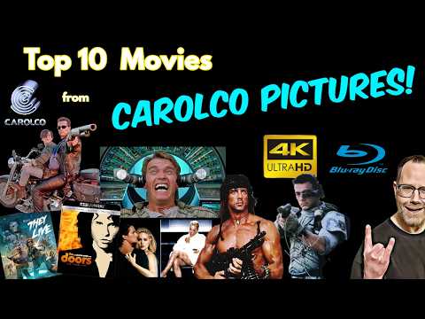 Top 10 Defining Movies From Carolco Pictures on Physical Media | 4K UHD & Blu-ray