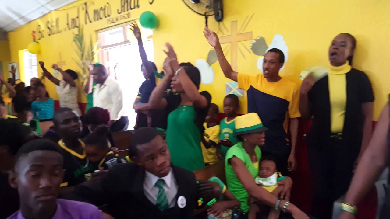 Jamaica day 2016#mount Salus Church of God - YouTube
