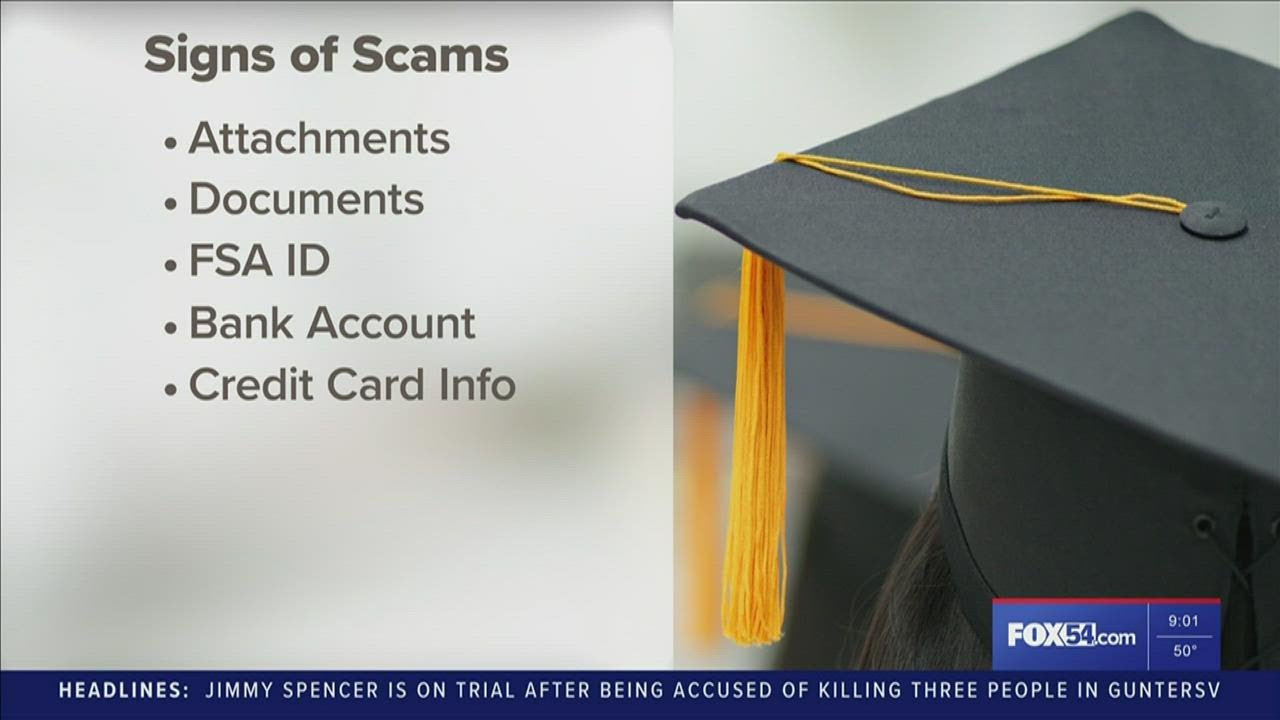 Be aware of student loan forgiveness scams - YouTube