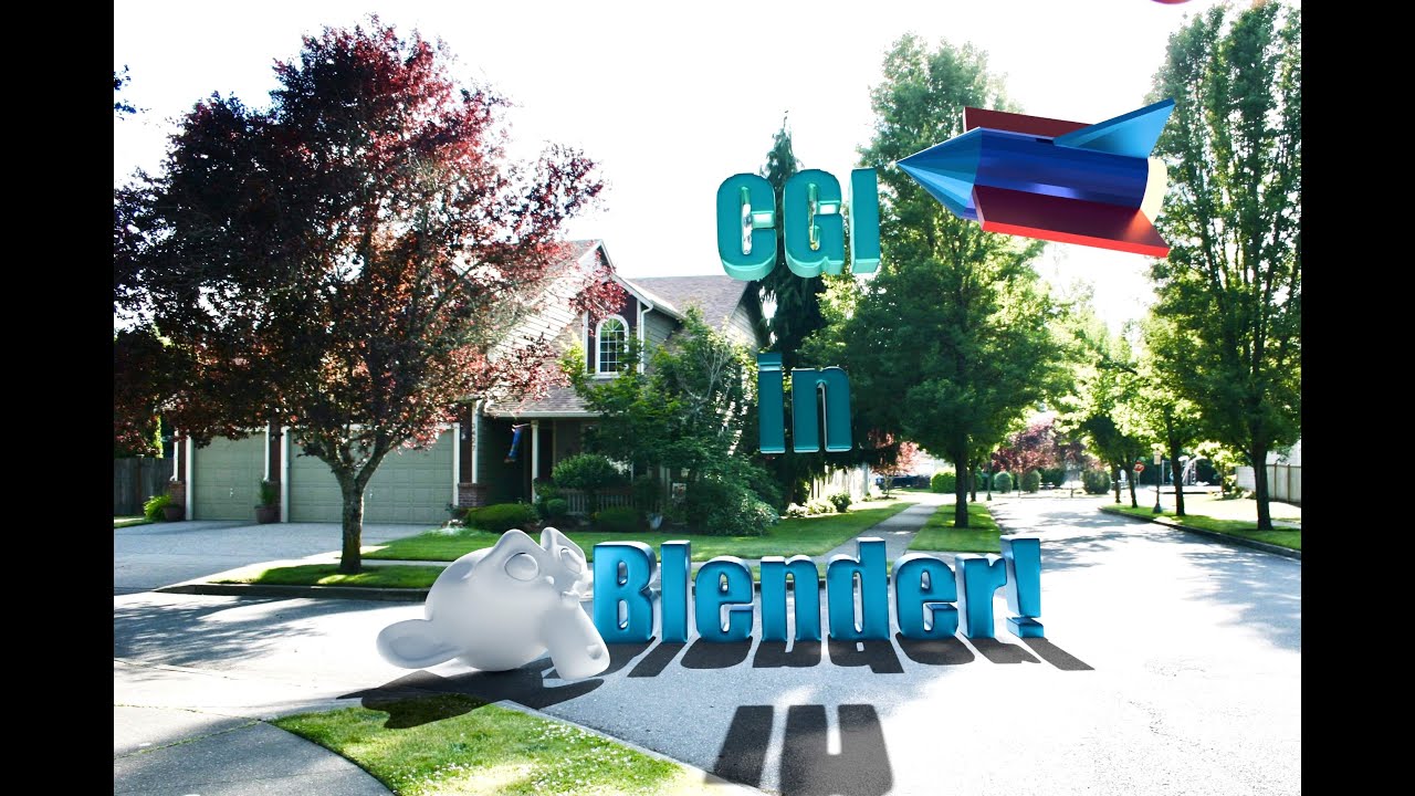 How to do CGI in Blender - YouTube