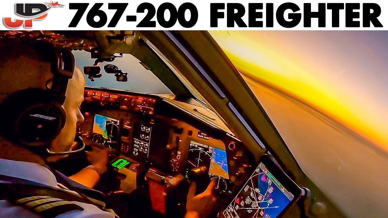 24 Hours in the Cockpit of a Star Air Boeing 767 operating for UPS ...