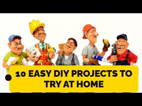 10 Easy DIY Projects to Try at Home - YouTube
