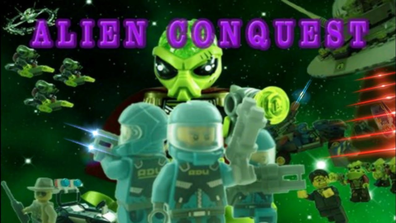 ALIEN CONQUEST!!! | A Lego Scifi Stop-Motion Short Movie - YouTube
