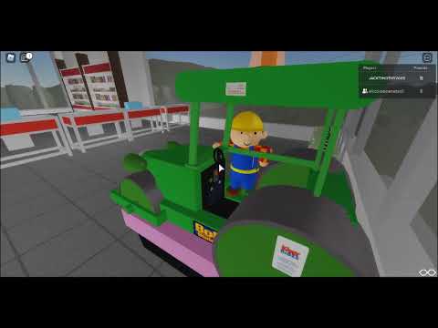 Bob the builder Roley kiddie ride ROBLOX - YouTube