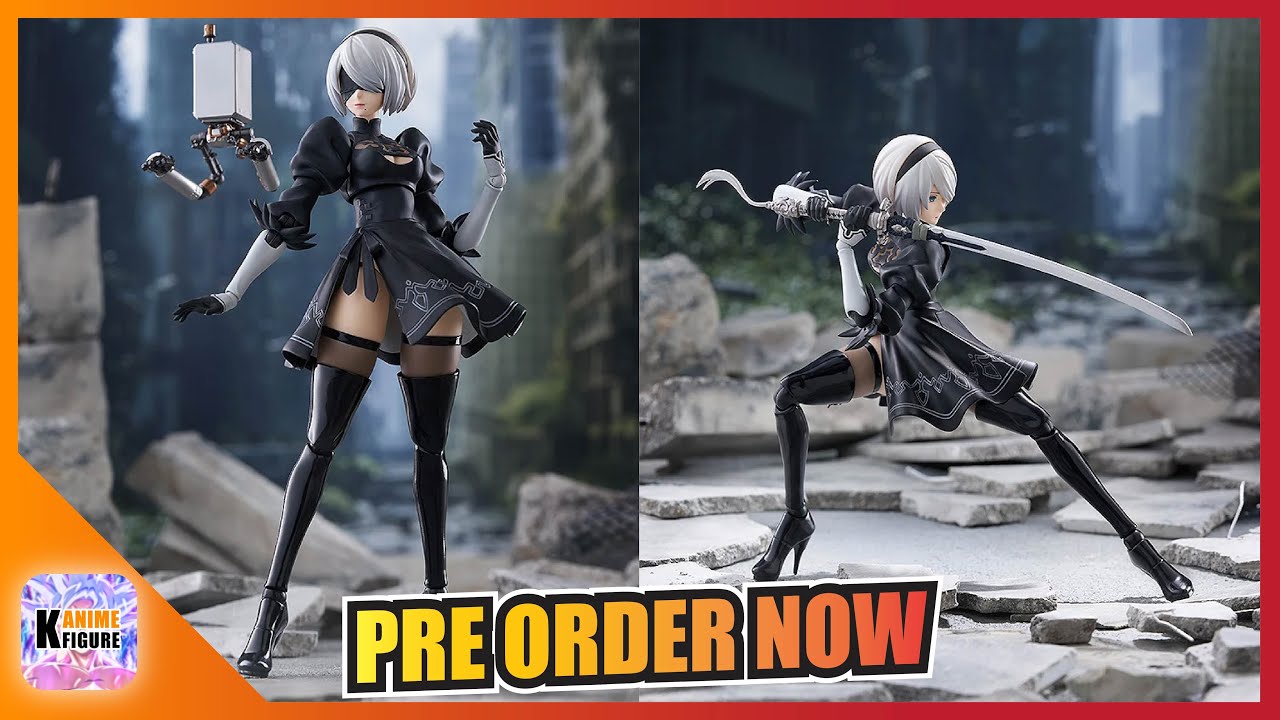 figma 2B (YoRHa No.2 Type B) | NieR:Automata Ver1.1a | Max Factory - YouTube