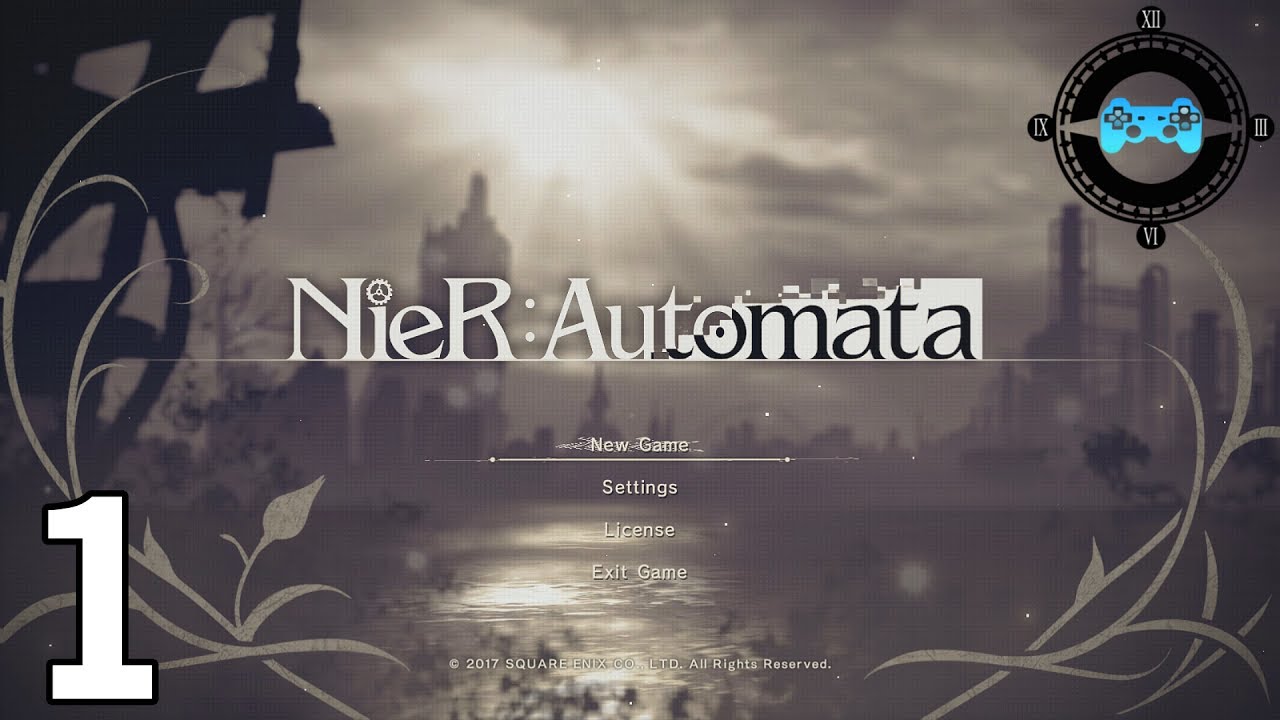 NieR: Automata Episode #1 - Ms. Roboto [Blind Let's Play, Playthrough] - YouTube