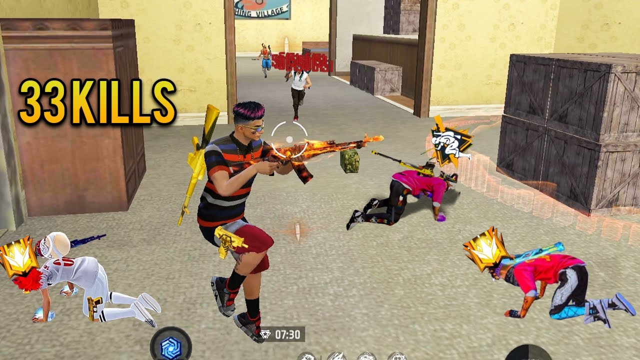 BlueStacks 5.21 Update Gameplay | 33 Kills 💪 Solo Vs Squad Full ...