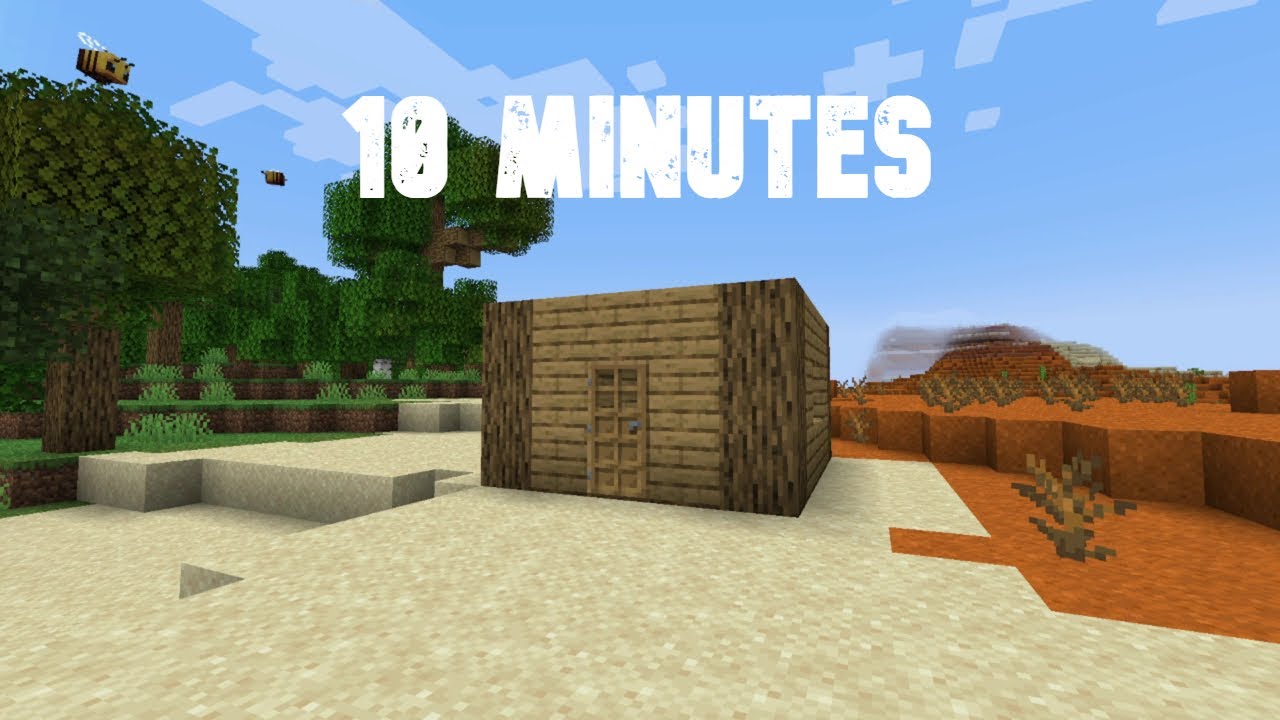 How far can I get in 10 minutes? | Minecraft - YouTube
