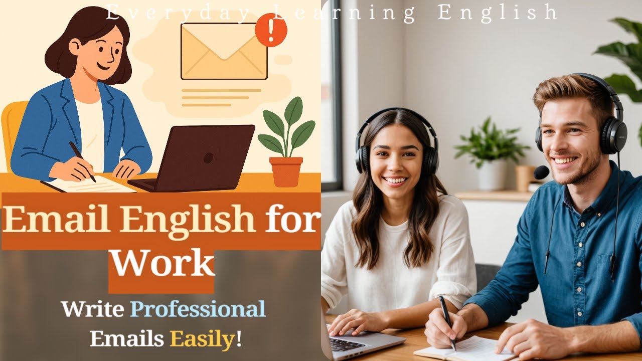 Email English for Work — Write Professional Emails in English (Beginner ...