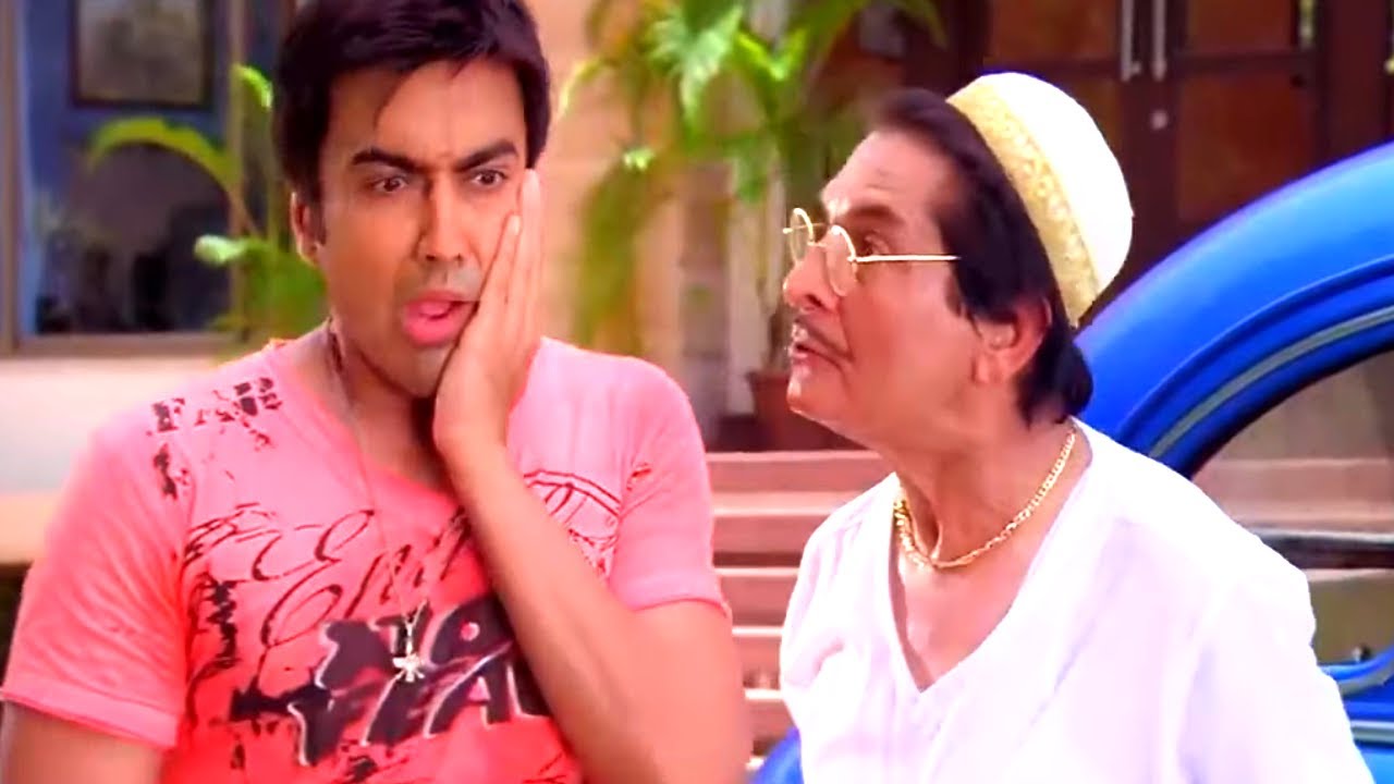 बाप से जबान लड़ाता है साले पापा जी बोल पापा जी | Dhamaal Comedy |Javed ...