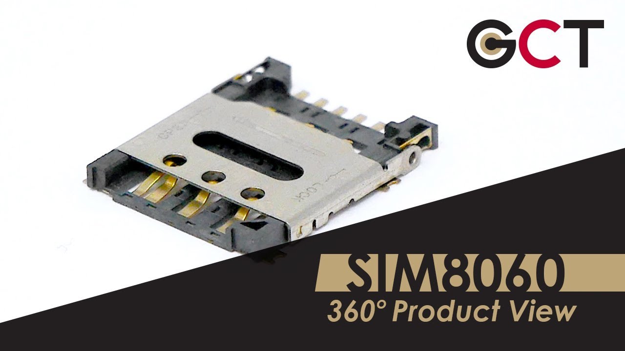GCT SIM8060 360 Degree Product View - YouTube