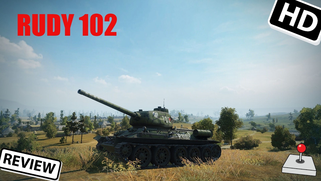 World of Tanks RUDY 102 T-34-85 xbox one/ps4 - YouTube