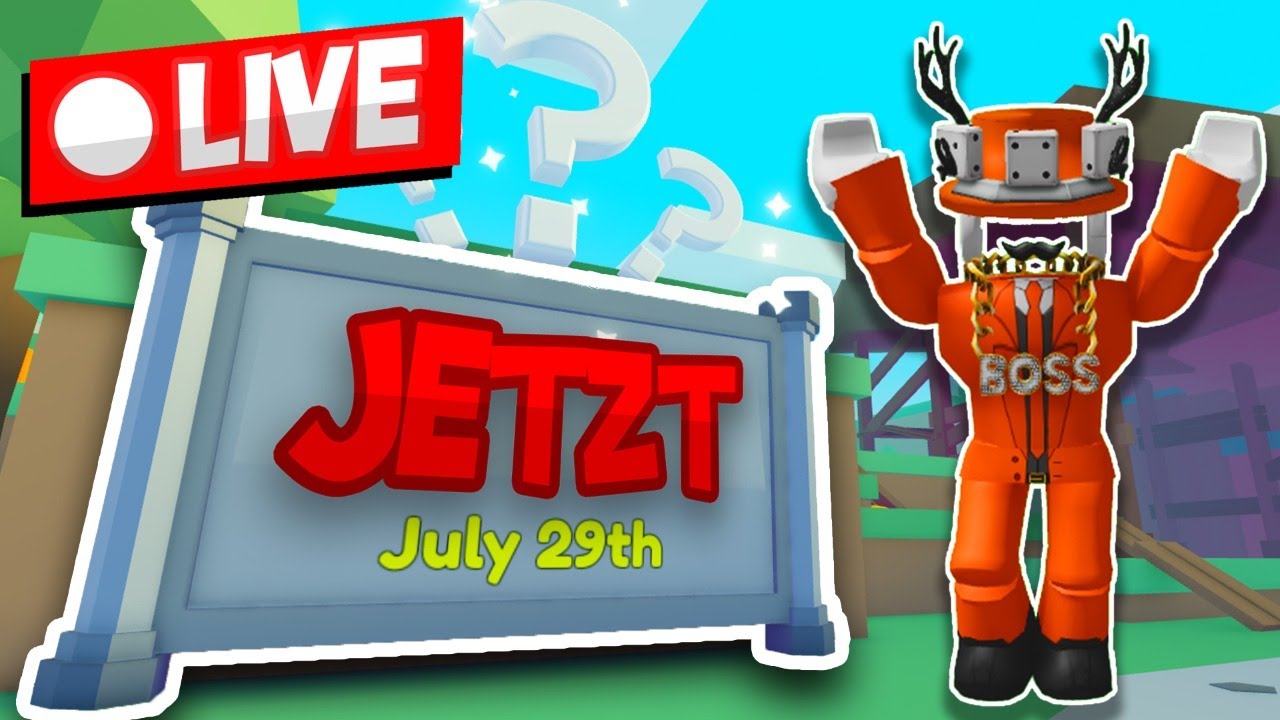 Roblox PET SIMULATOR LIVE I DAS GROßE LIVE EVENT IN PET SIM 1 & 2 !!! I ...