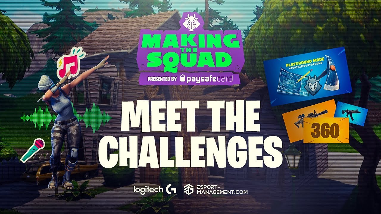 Making The Squad Meet the Challenges | G2 Esports Fortnite - YouTube
