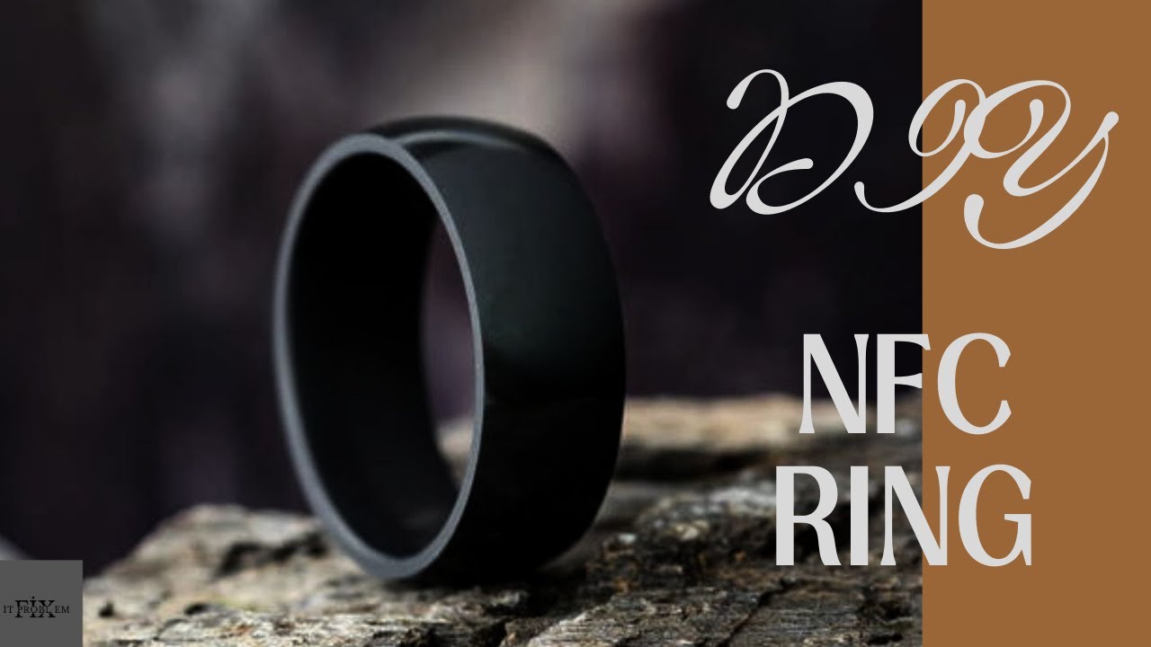 NFC ring/smart ring/ metro card nfc ring - YouTube