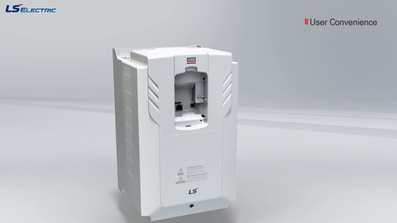 Low Voltage VFD: H100 Fan and Pump Drive | LS ELECTRIC - YouTube