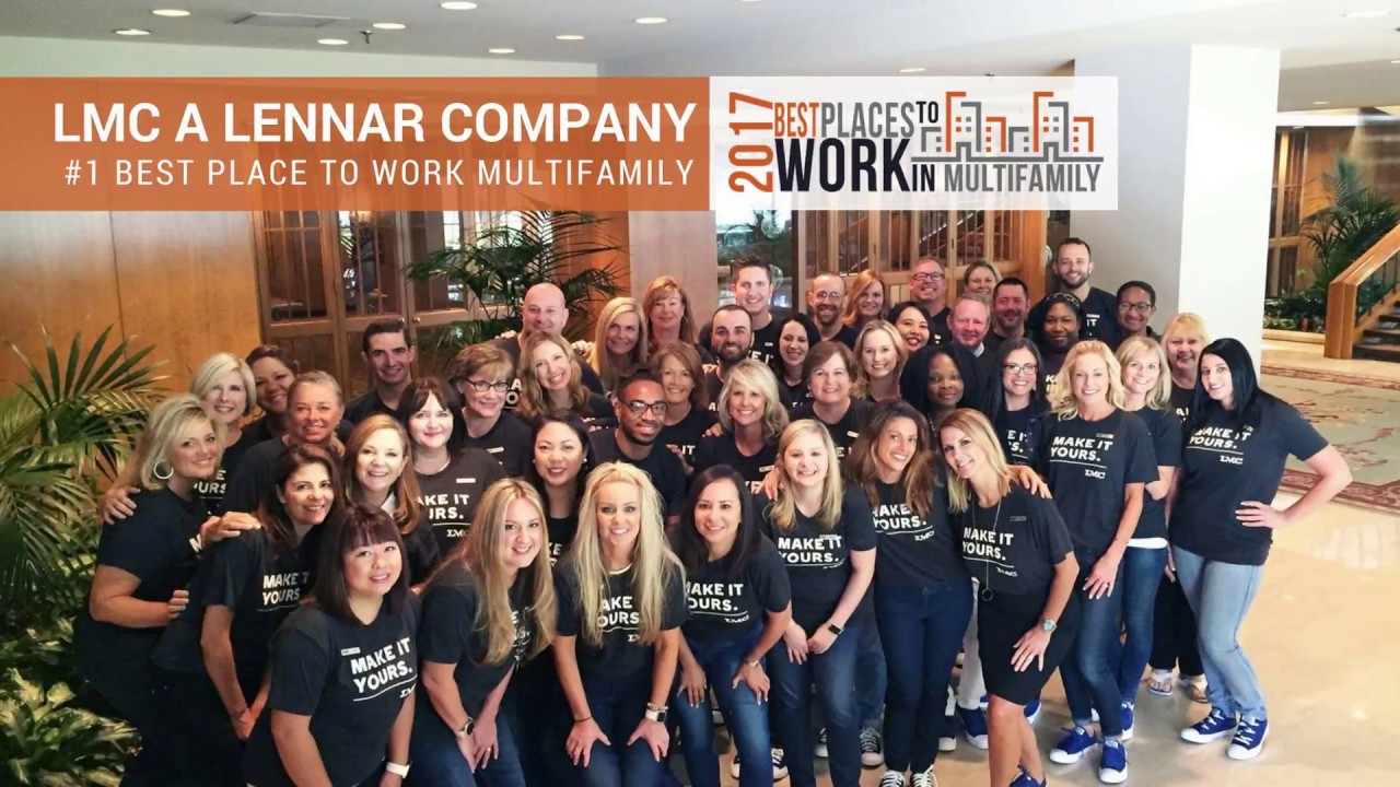 Best Places to Work Multifamily™ LMC Ranked Nationally - YouTube