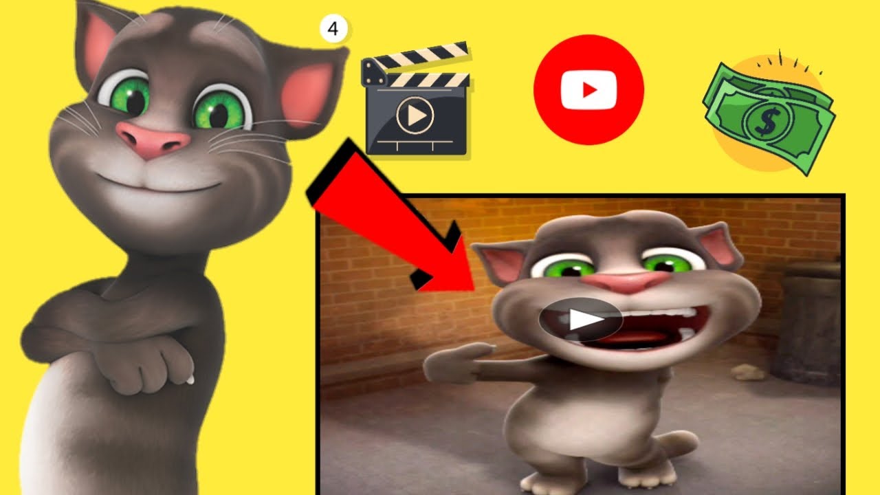 How to make Talking Tom animation & Earn money ️💵💸 - YouTube