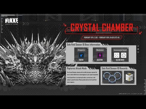 Solo Raid LVL III Boss Crystal Chamber NIKKE : GODDESS OF VICTORY - YouTube
