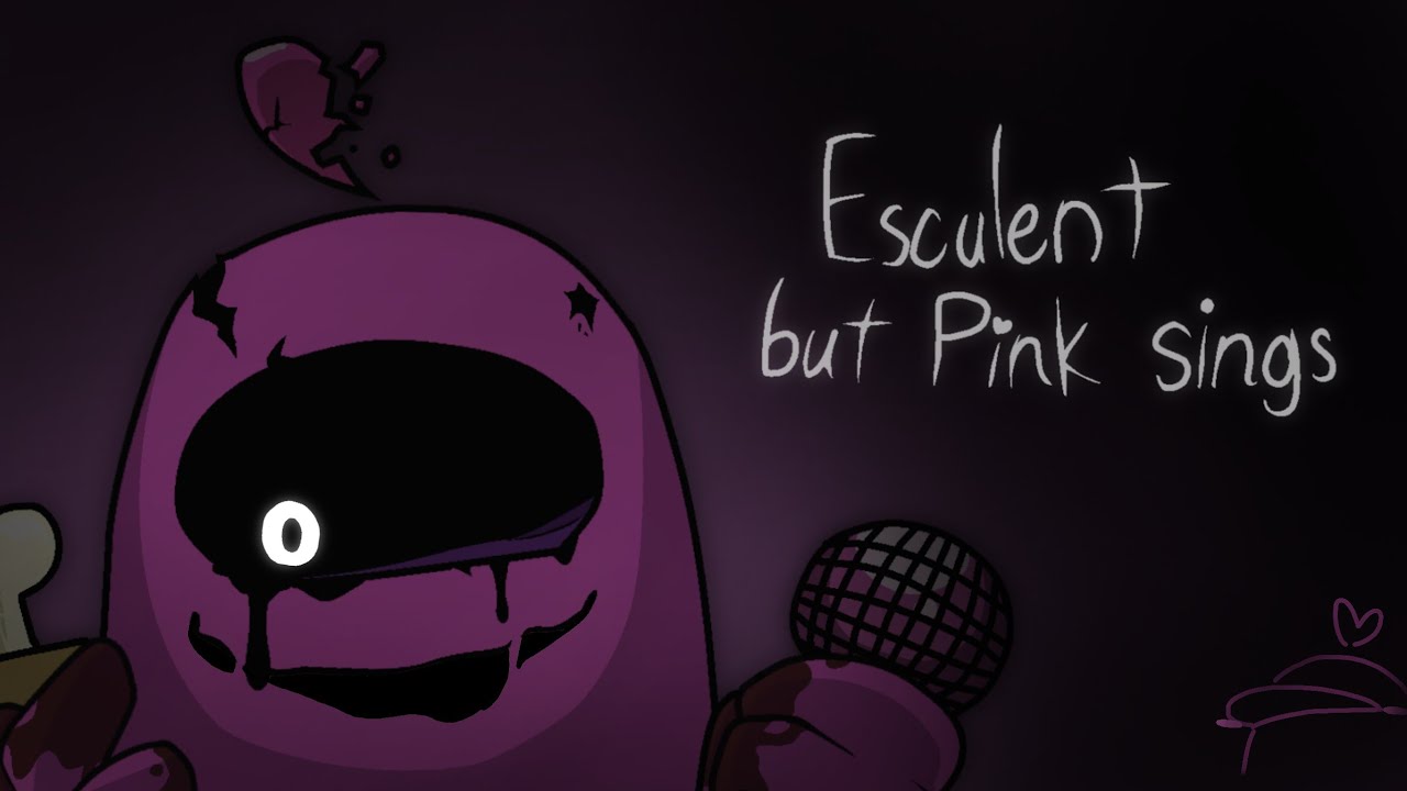 【FNF VsImposter cover】Esculent but Pink sings - YouTube