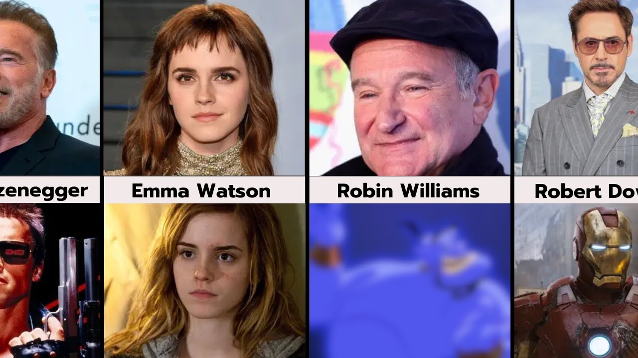 Iconic Roles: Actors Defined by Their Signature Characters - YouTube