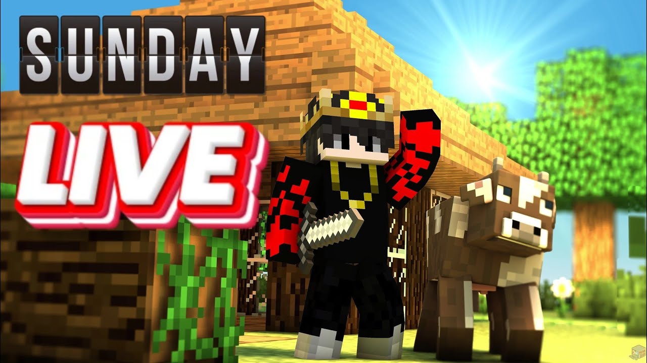 MINECRAFT SUNDAY SPECIAL LIVE STREAM ROAD 13K SUBSCRIBE GUYS ️ - YouTube