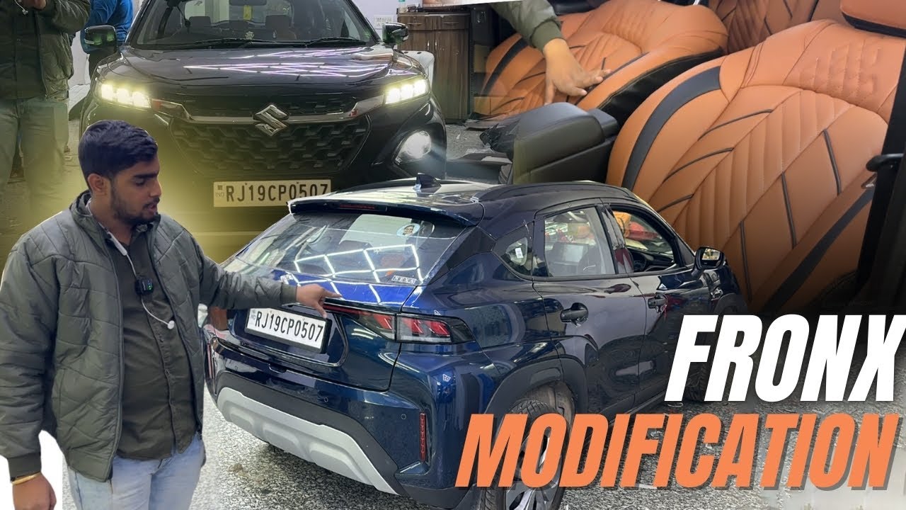 Rajasthan से आई Brand New FRONX Sigma को Modify कर दिया🔥🔥| 90% OFF Auto ...