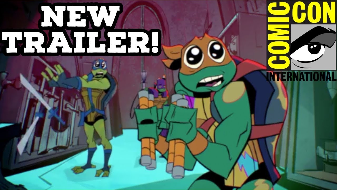 Rise of The TMNT | EPIC TRAILER! & Comic Con Panel Highlights! [TMNT ...