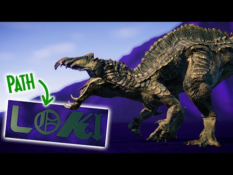 All dinosaurs are LOKI VARIANTS | Lamentis 1 Dinosaur park + LOKI ...