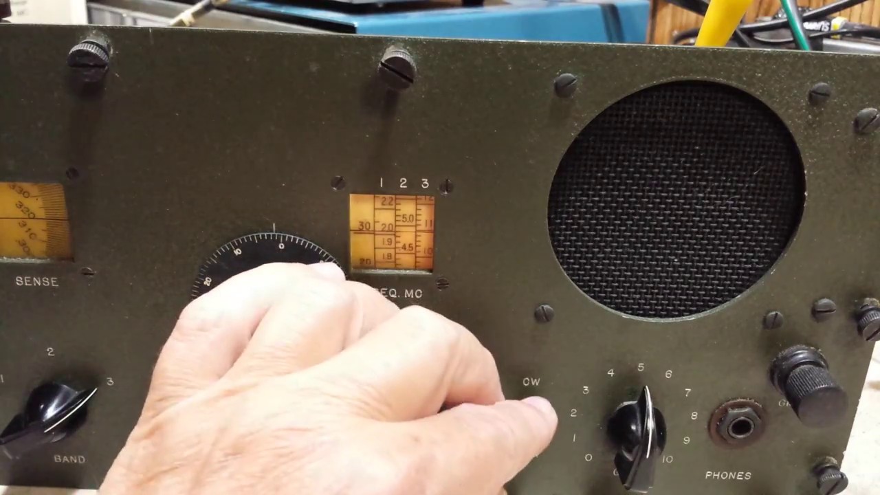 DF Receiver WW2 DAG-1 Directional Finder - YouTube
