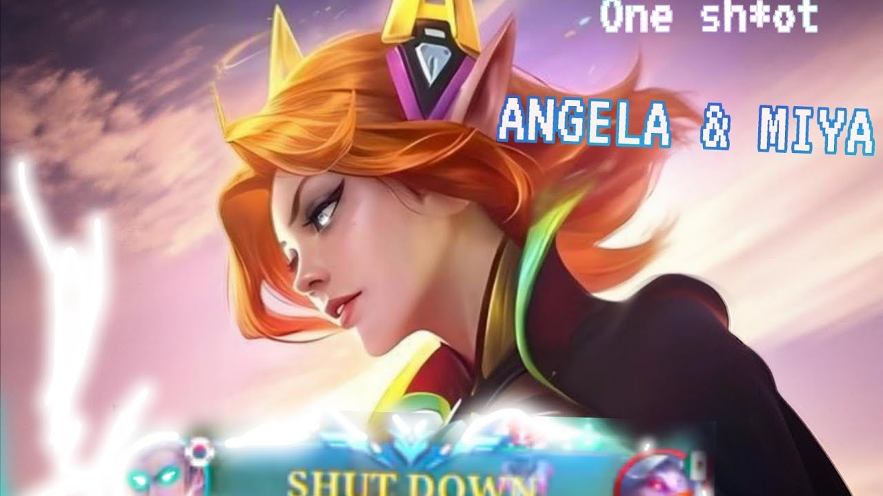 One sh*oting... Miya x Angela gameplay - YouTube