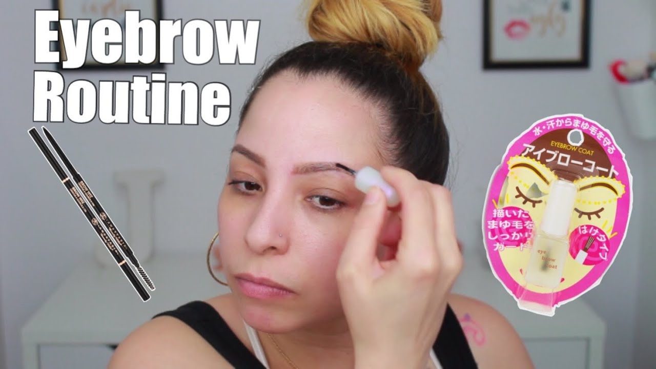 EYEBROW ROUTINE| STEP BY STEP TUTORIAL| BEGINNER FRIENDLY| troubled ...
