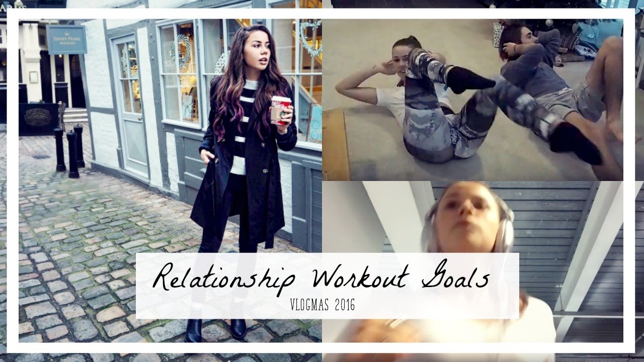 Relationship Workout Goals: Vlogmas 2016 | coppergardenx - YouTube