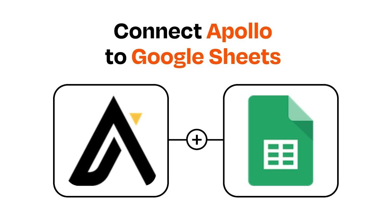 How to connect Apollo to Google Sheets - Easy Integration - YouTube