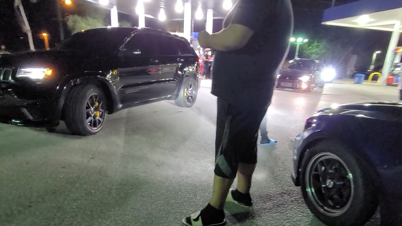 Jeep Trackhawk vs S197 5.0 Mustang Bolt-ons E85 Manual 20 30 Roll + Dig ...