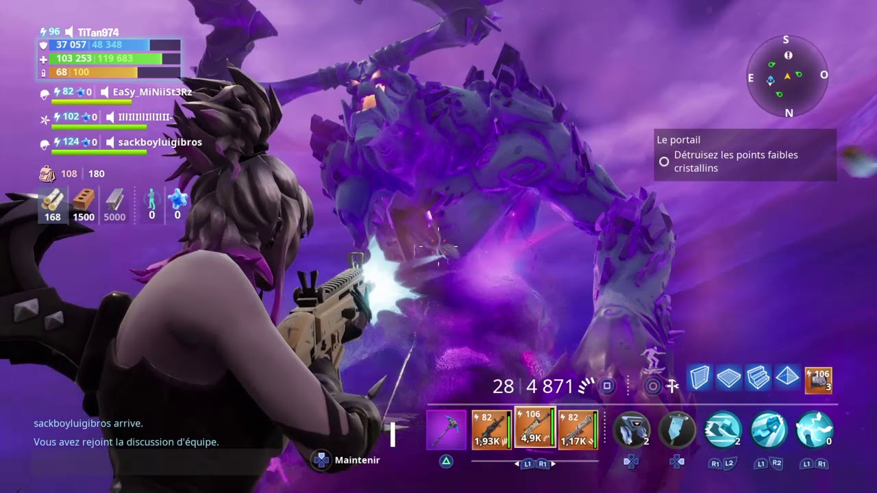 Fortnite sauver le monde: blue devil (Boss partie 3) - YouTube