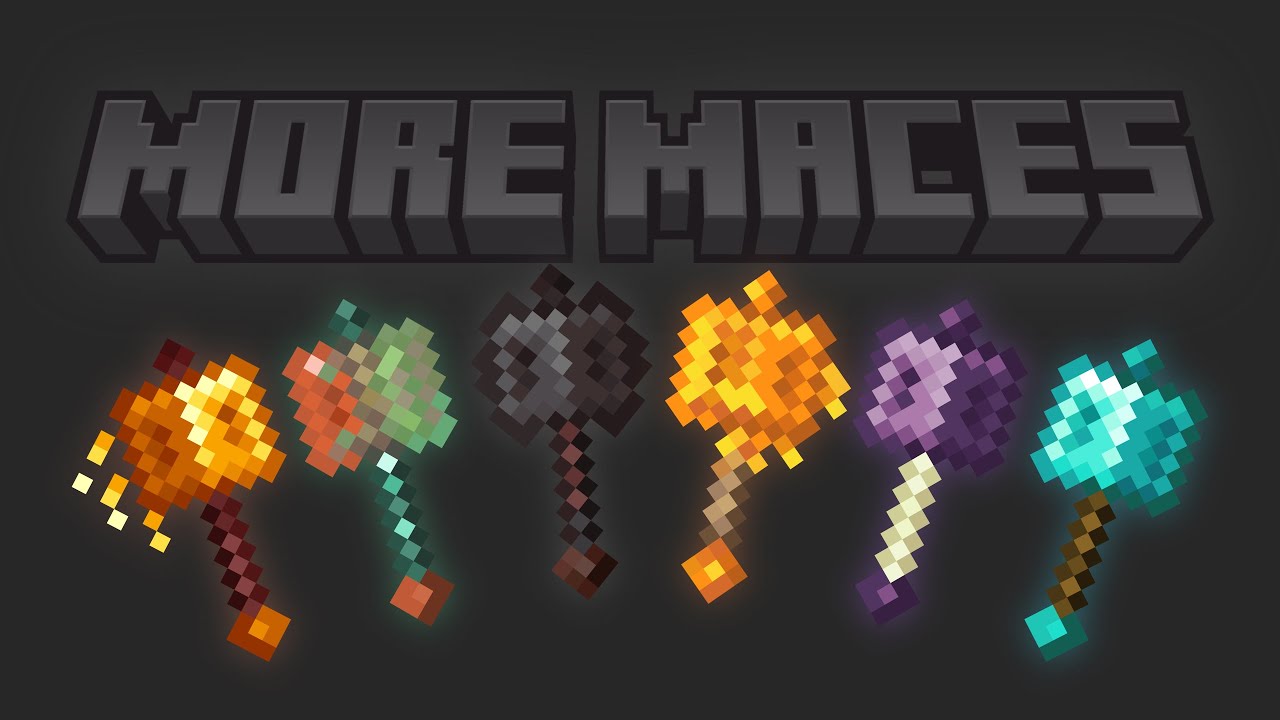 Raiyon's More Maces Addon | Showcase - YouTube