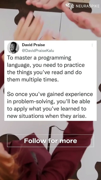 Keep practicing your problem solving skills. #programmers #programming #ai #code #developers # ...