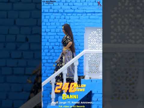 Banni Song By Kapil Jangir | 240 Million Views Song in Rajasthani