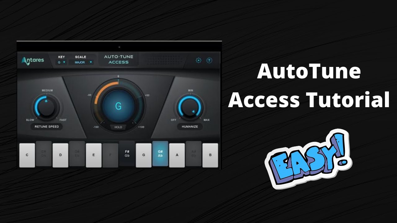 Auto Tune Access Tutorial - YouTube