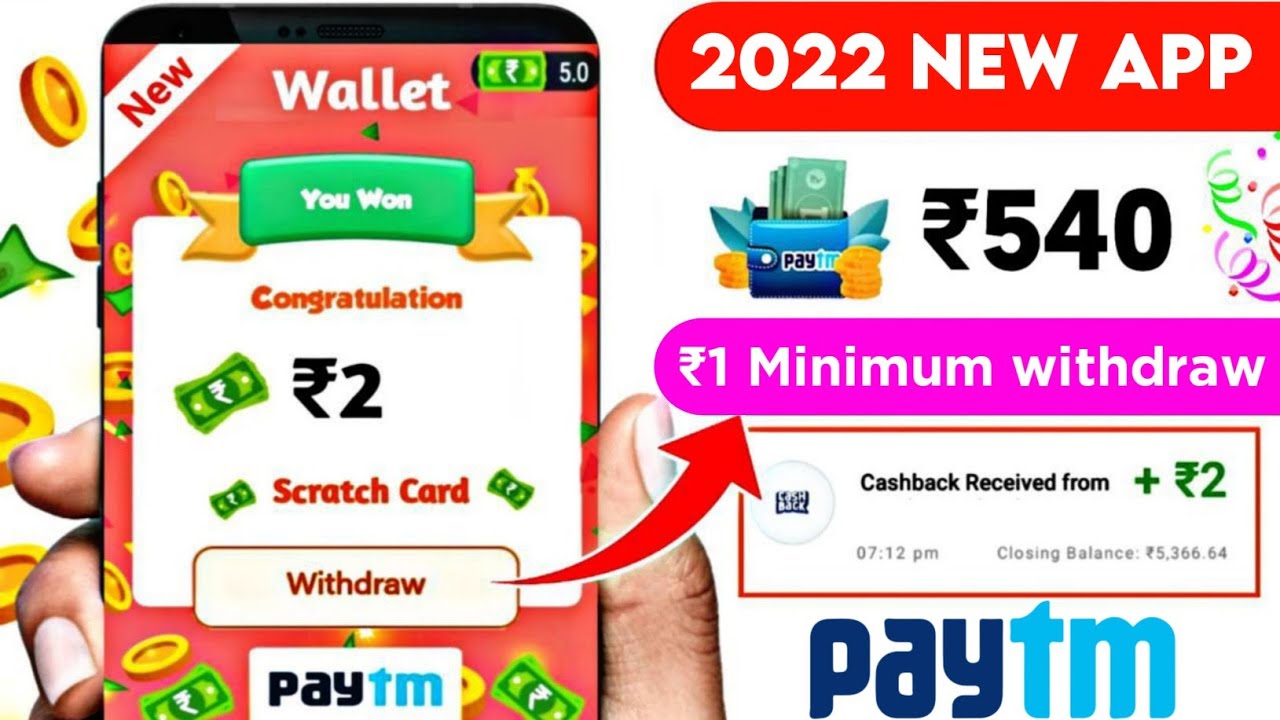 New earning app tamil ₹1 minimum withdraw instant Paytm cash|| money earning app in tamil - YouTube