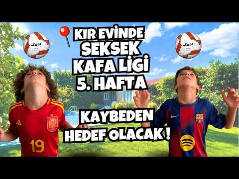 HAVUZ KENARINDA TÜRKİYE SEKSEK KAFA LİGİ 5. HAFTASINI OYNADIK!
